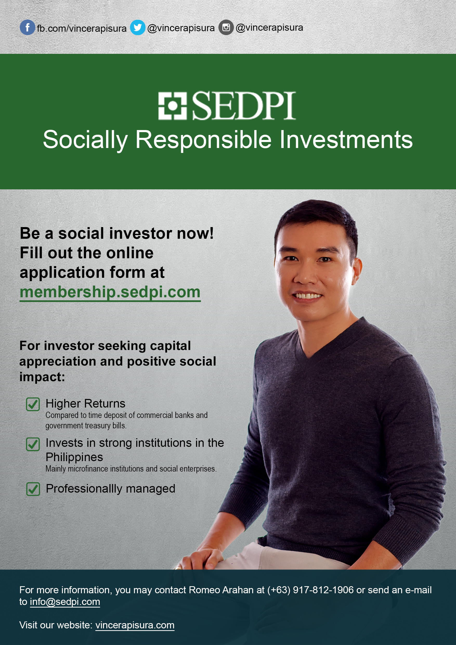 Socially Responsible Investments - Social Enterprise Development ...
